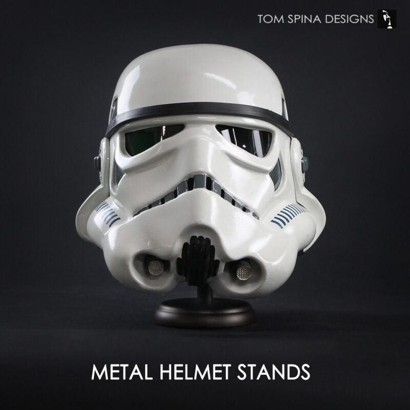 Metal Helmet Stand - Limited stock, order now! - Tom Spina Designs ...